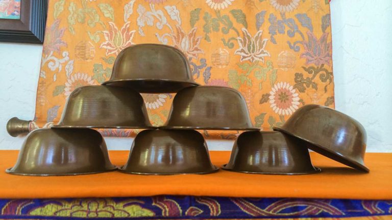 Tibetan Water Offering Bowls